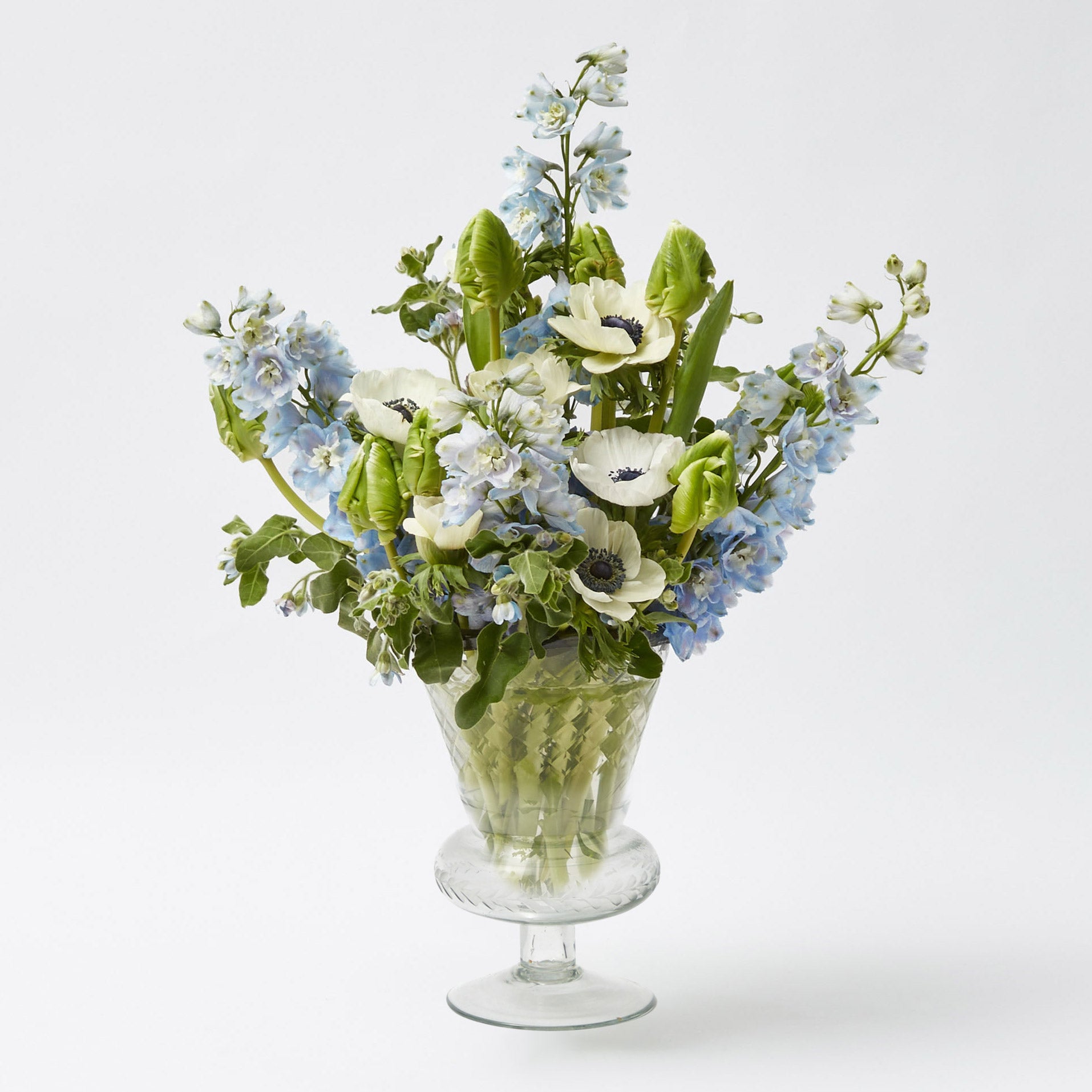 Veronica Engraved Glass Vase– Mrs. Alice