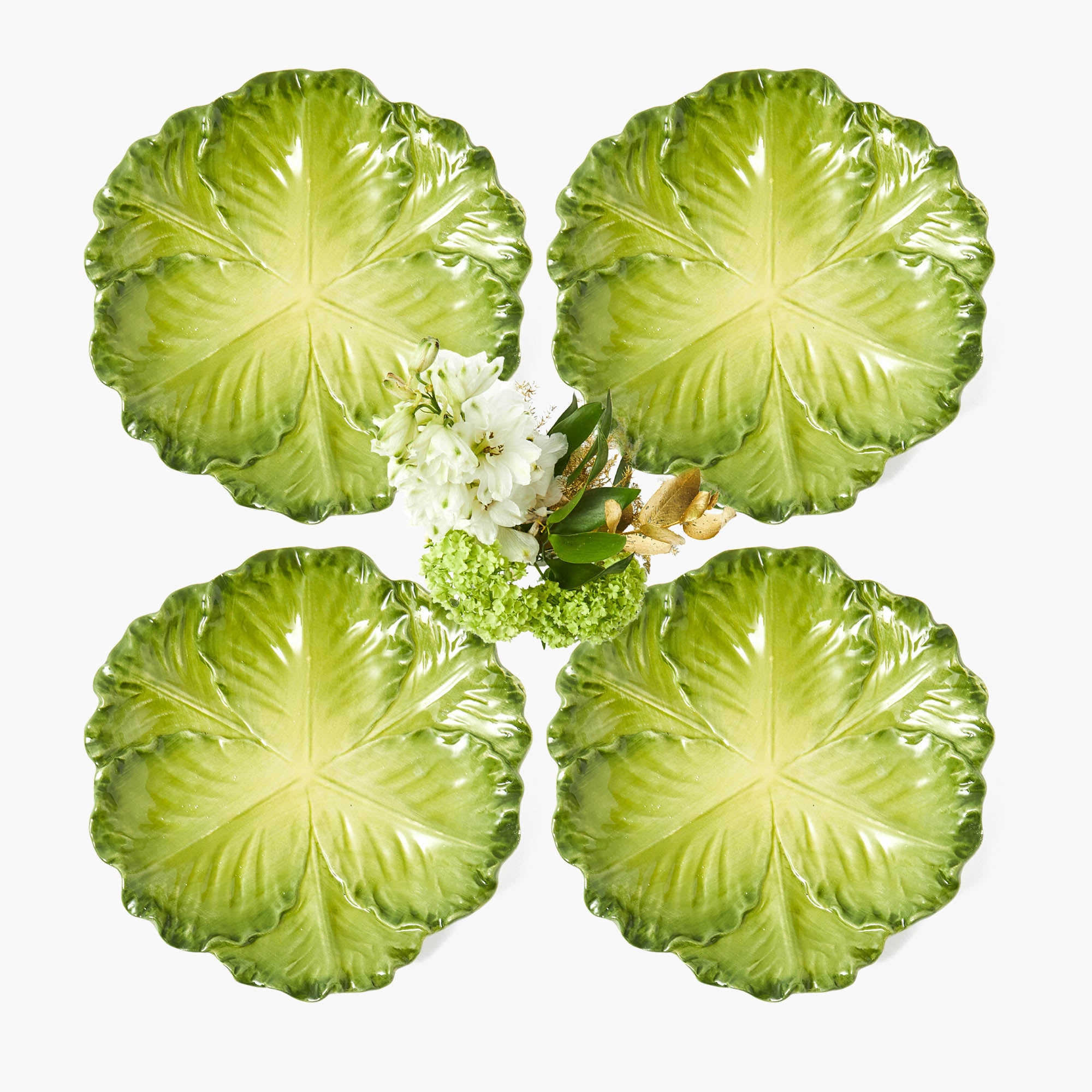 vegetable shaped plates