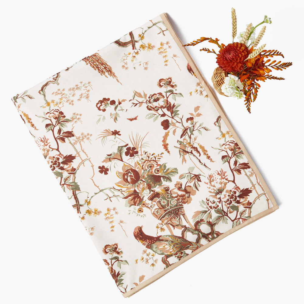 Pheasant & Flora Tablecloth