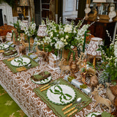Katherine Green & Chocolate Placemats (Set of 4)
