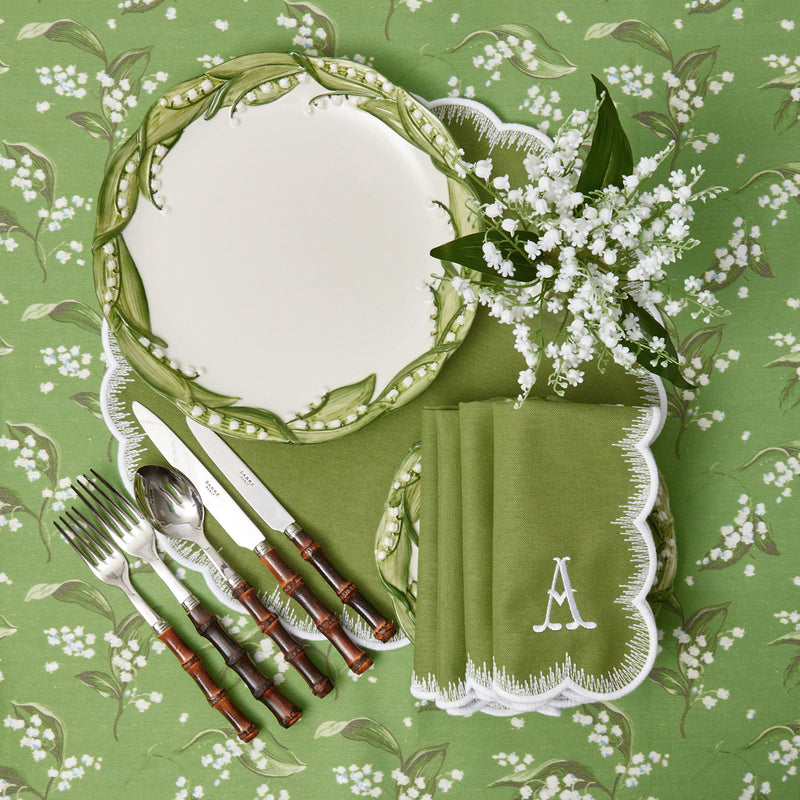 Lily of the Valley Dinner Plates (Set of 4)– Mrs. Alice