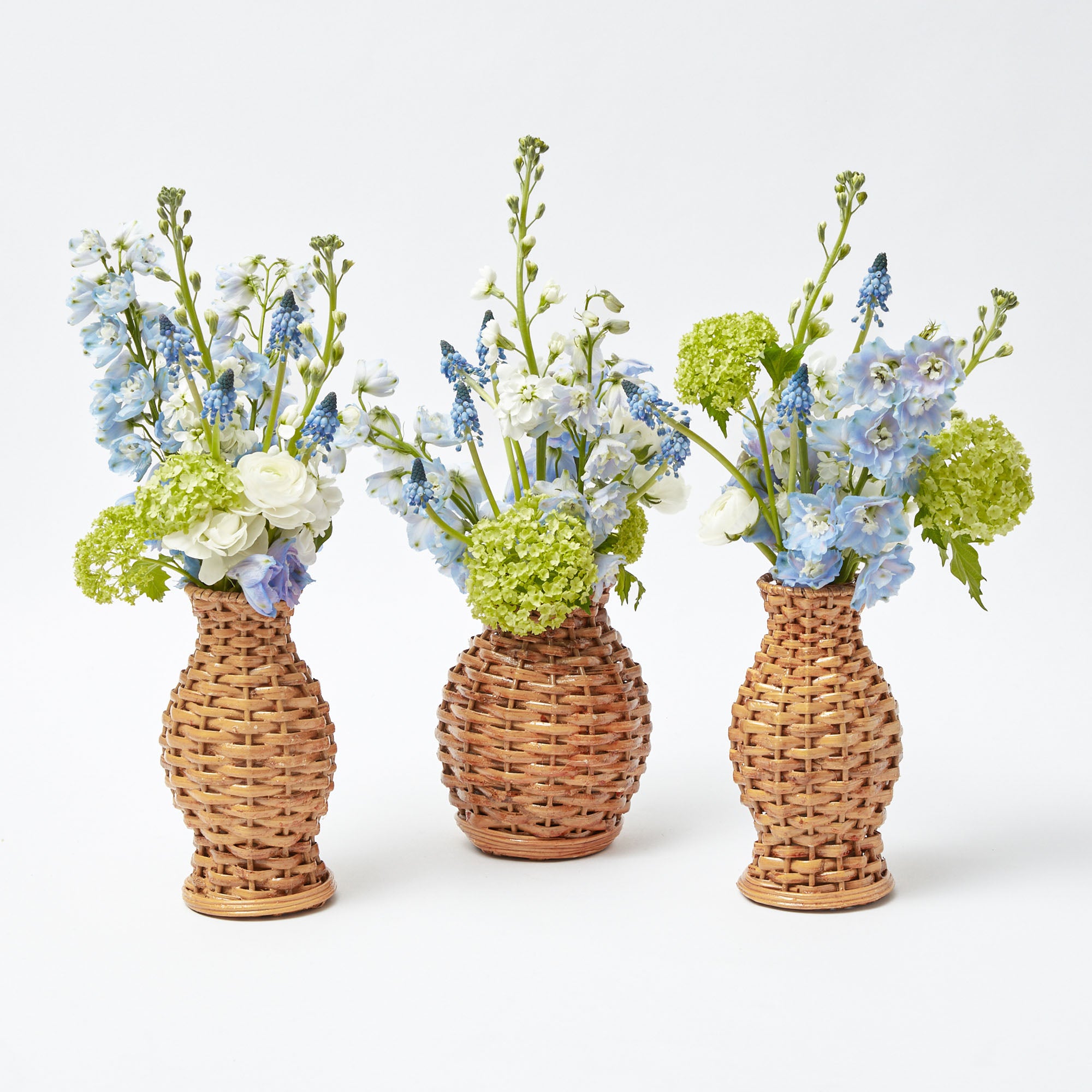 Natural Rattan Vase (Set of 3)– Mrs. Alice