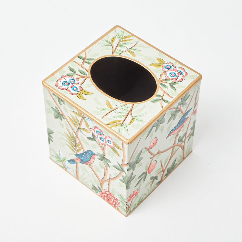 Chinoiserie Tole Tissue Box– Mrs. Alice