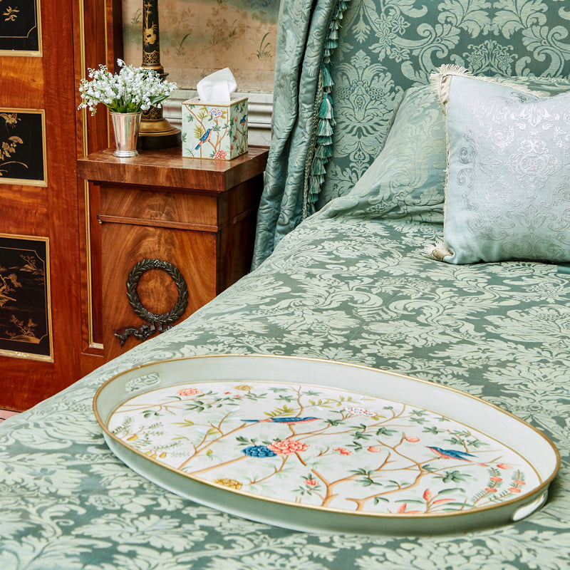 Chinoiserie Tole Tissue Box– Mrs. Alice