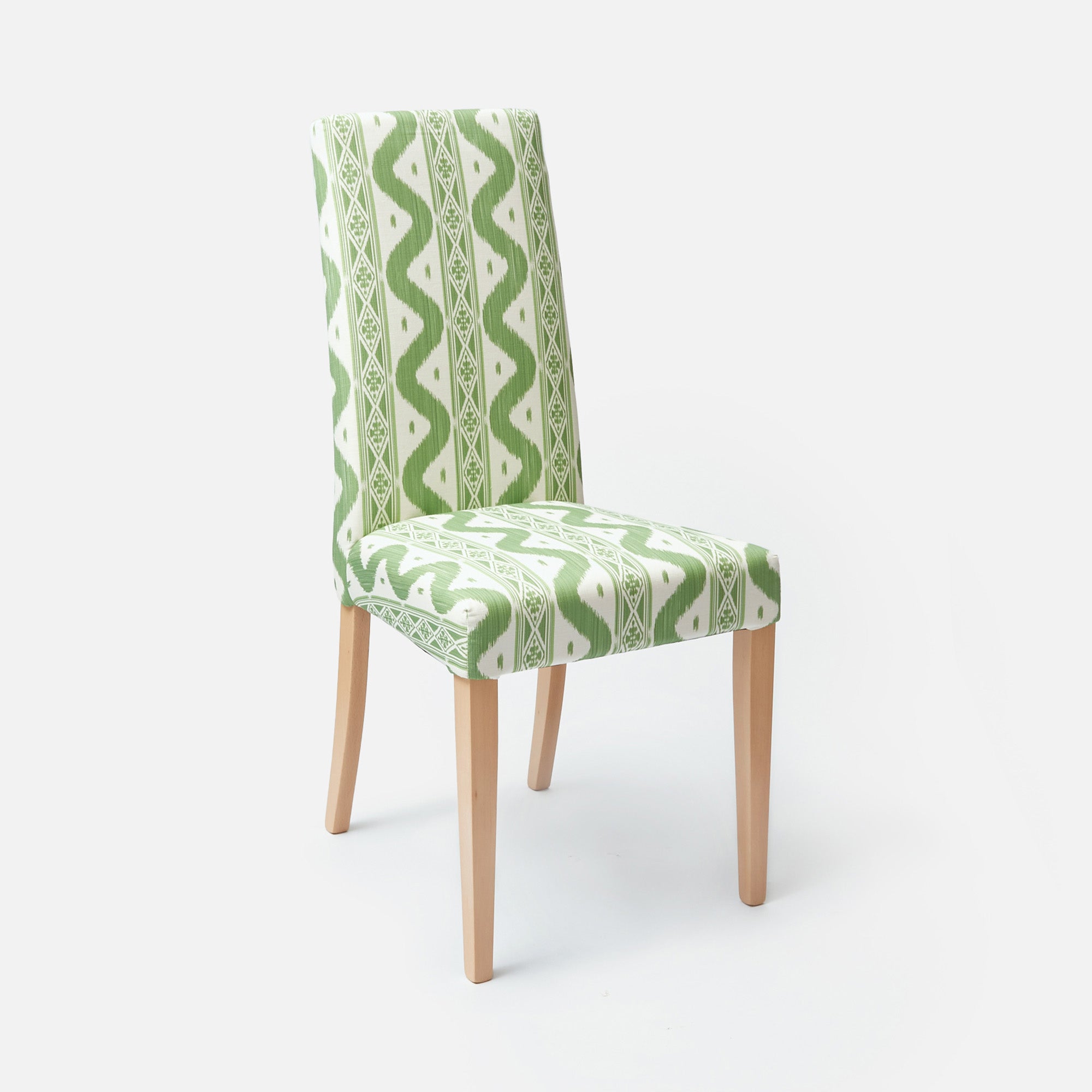 Ikat Fabric Chairs Lansbury Multi Color Ikat Print Fabric Accent Chair