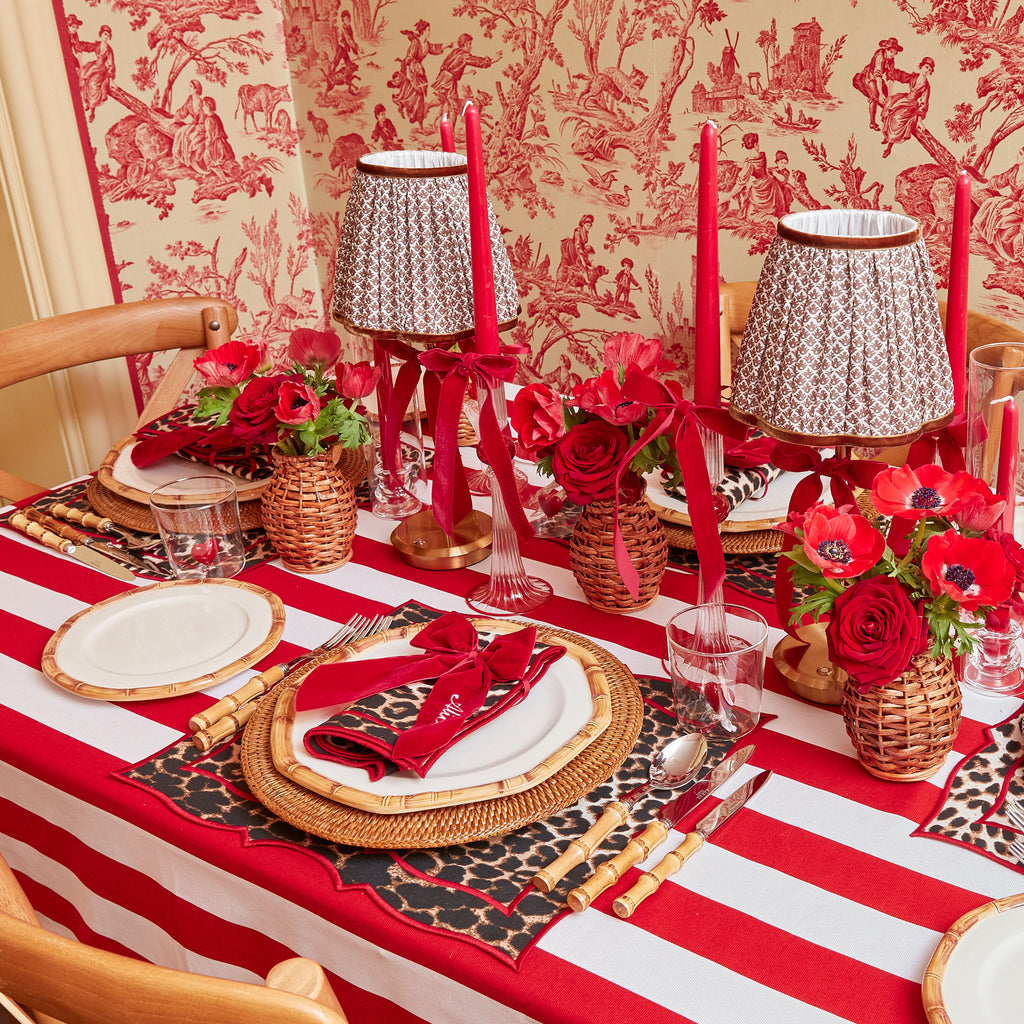 Ruby Red Velvet Bow (Set of 4) - 20cm– Mrs. Alice