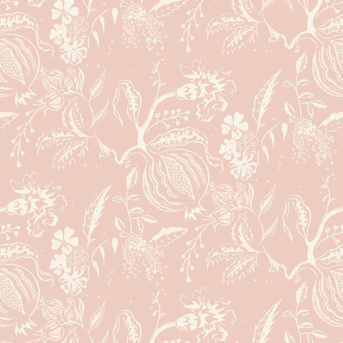 Pink Chelsea Square Wallpaper | Wallpaper | Mrs. Alice