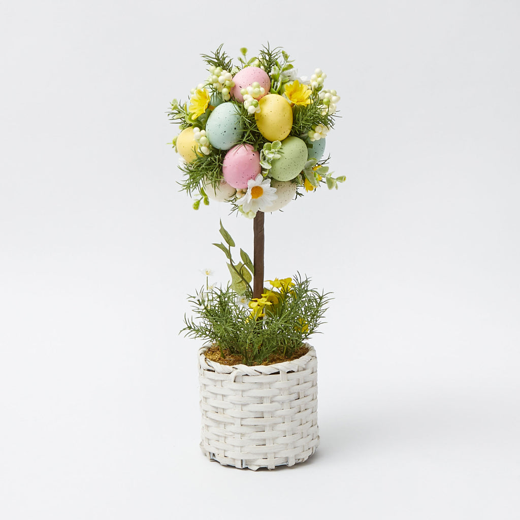 Potted Easter Egg Tree (Pair)– Mrs. Alice