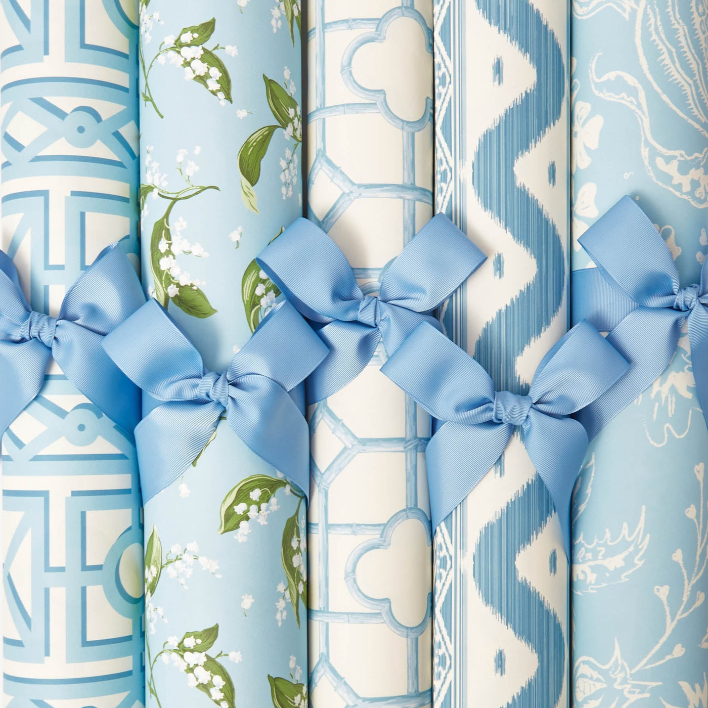 Blue Pavilion Wallpaper | Wallpaper | Mrs. Alice