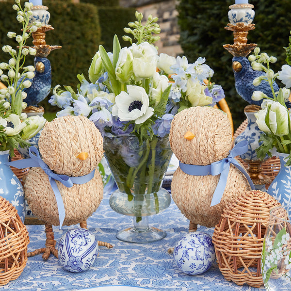 Rattan Garden Tablescape– Mrs. Alice