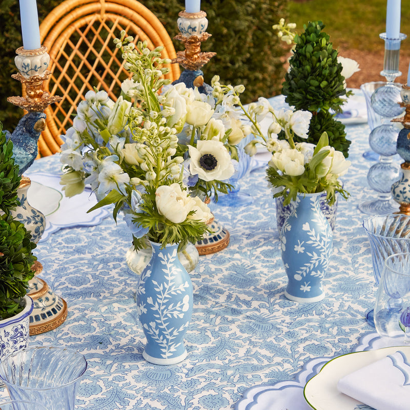 Azure Pheasant Tablecloth– Mrs. Alice