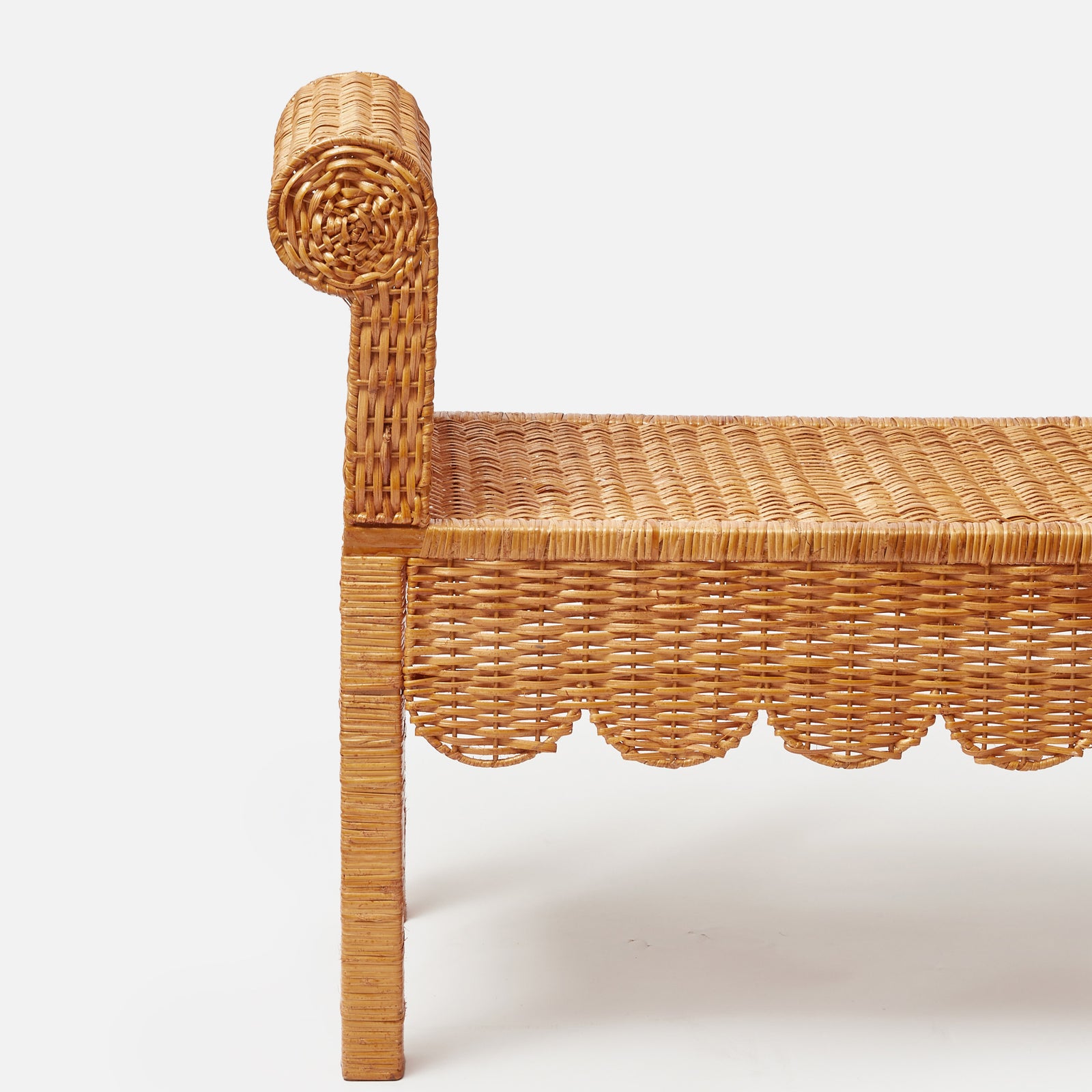 Thea Rattan Bench