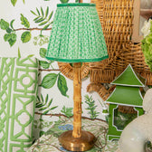 Rechargeable Bamboo Lamp Stand