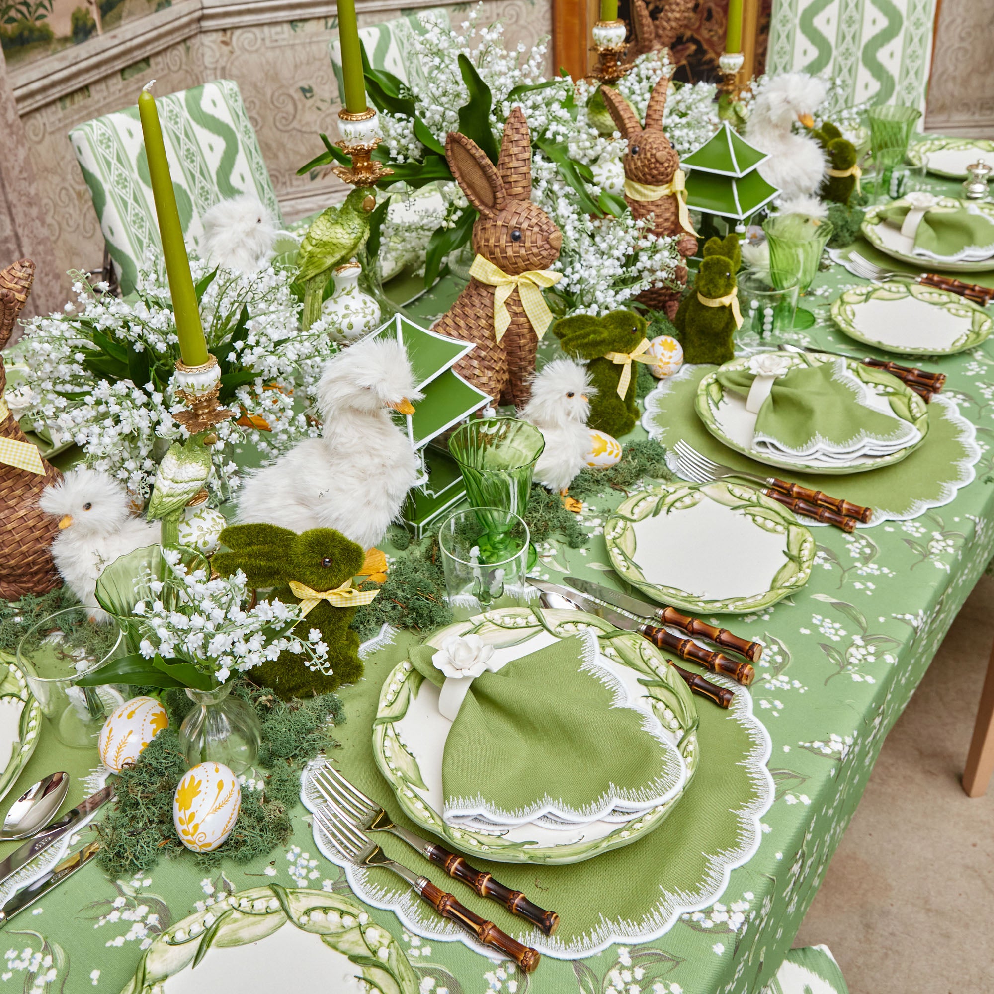 Lily of the Valley Starter Plates (Set of 4)– Mrs. Alice