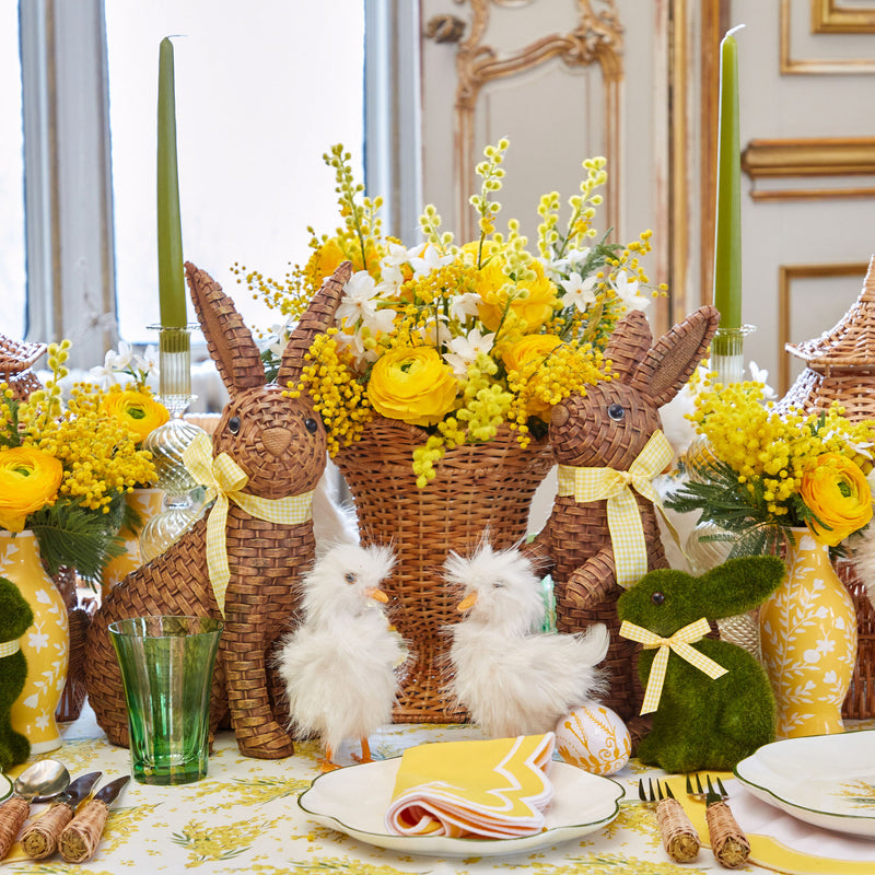 Brown Rattan Rabbit (Pair)– Mrs. Alice