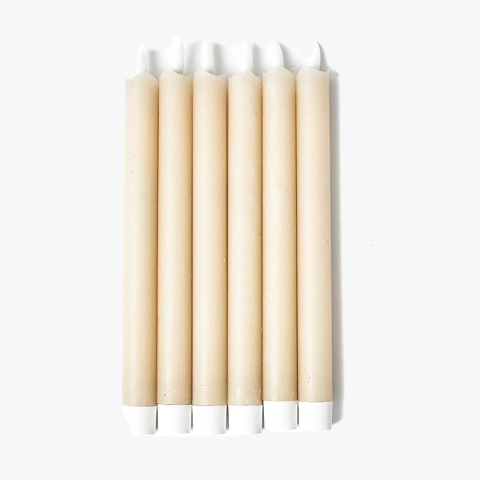 Cream LED Dinner Candles (Set of 6)