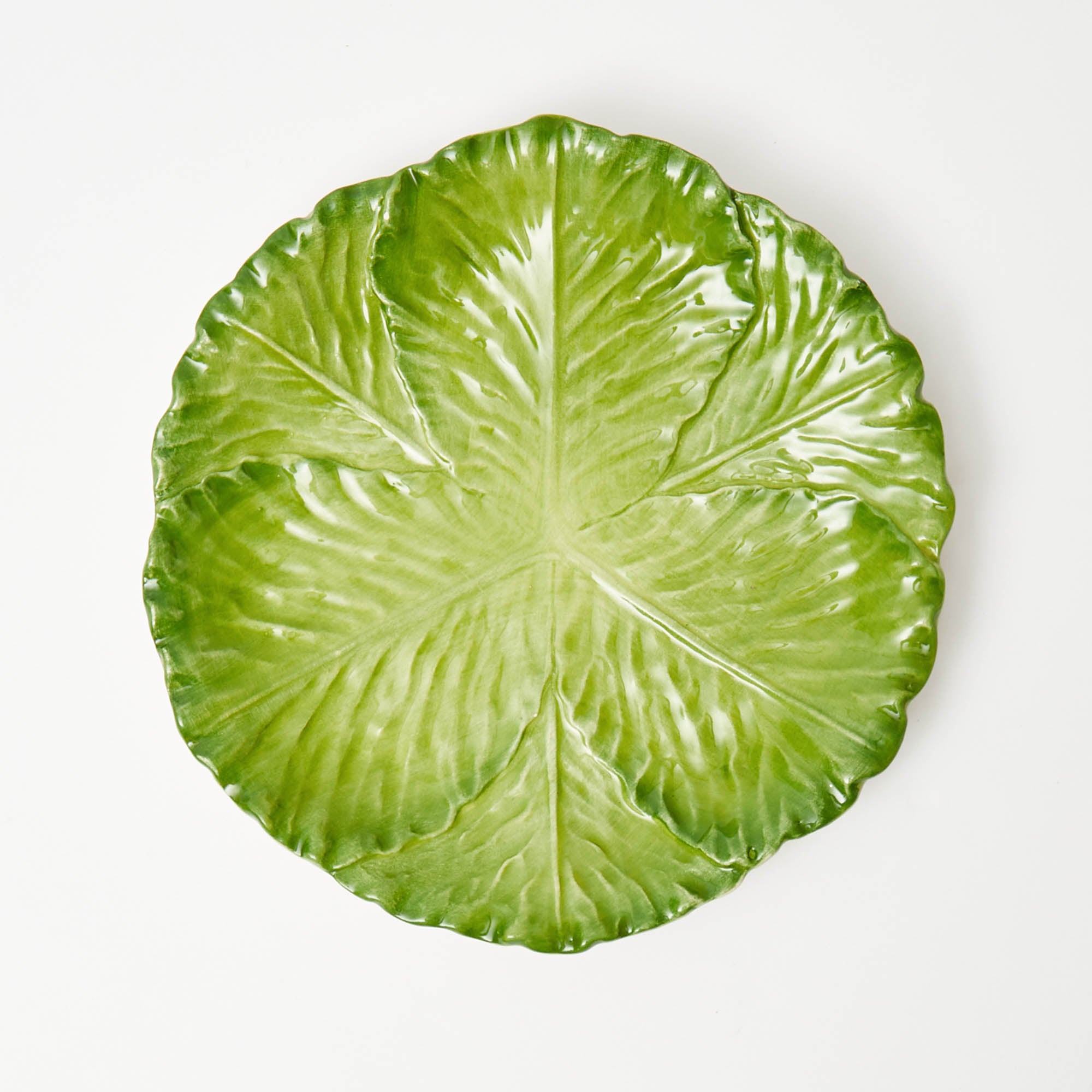 Cabbage Dinner Plates by Mrs. Alice