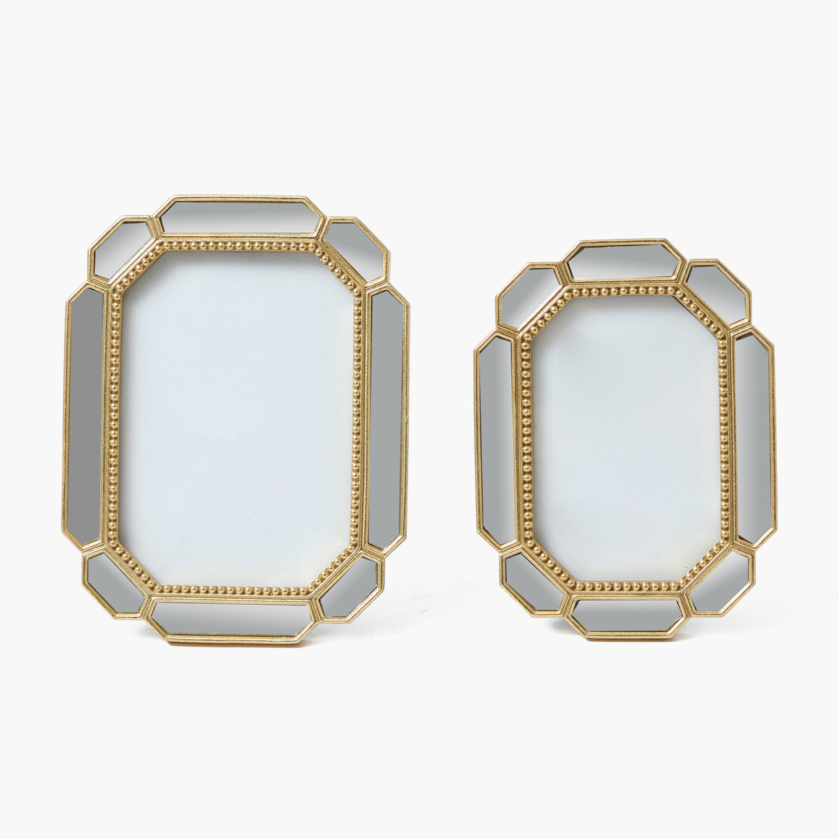 Beveled Edge Mirror Photo Frames | Home Decor | Mrs. Alice