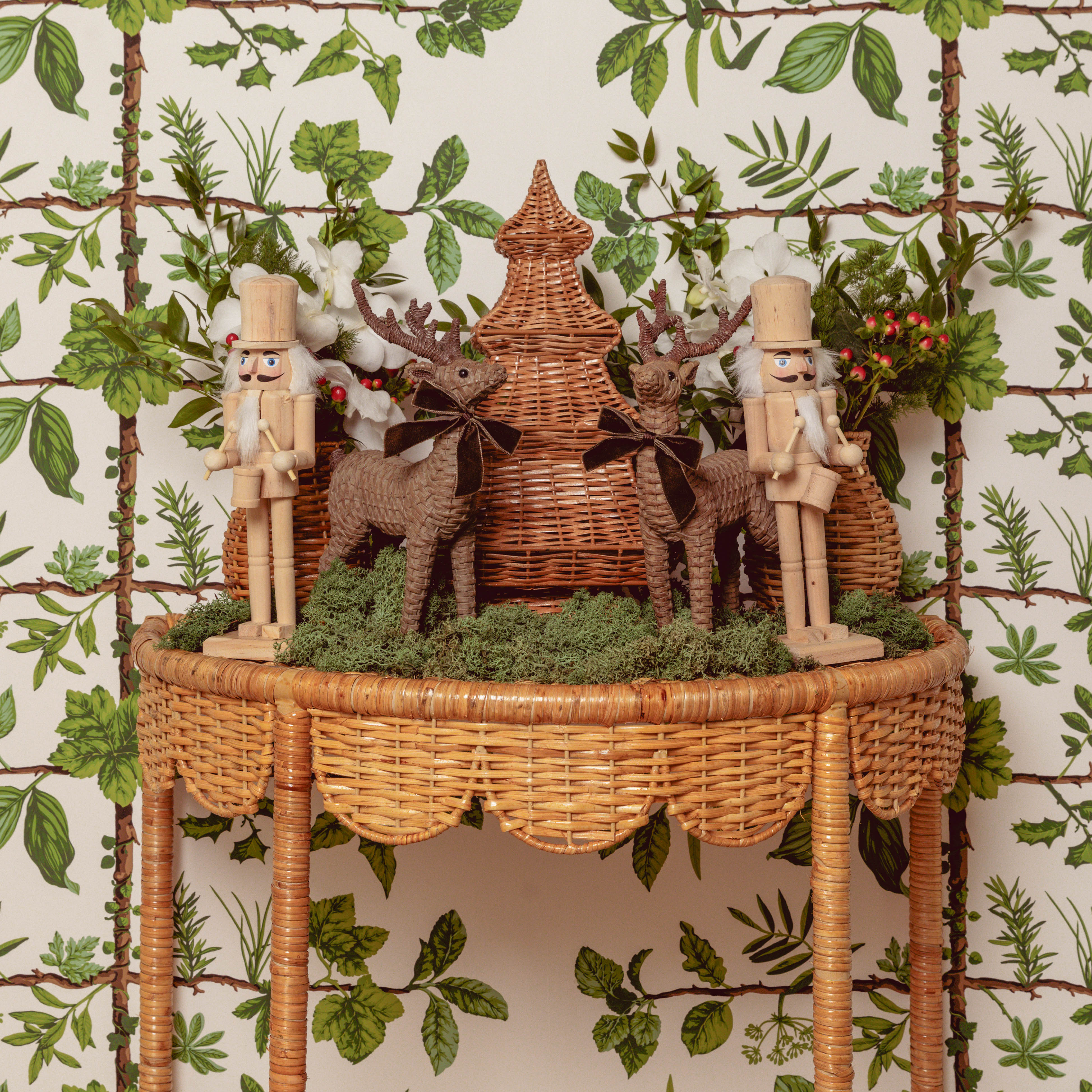 Annabelle Rattan Side Table – Mrs. Alice