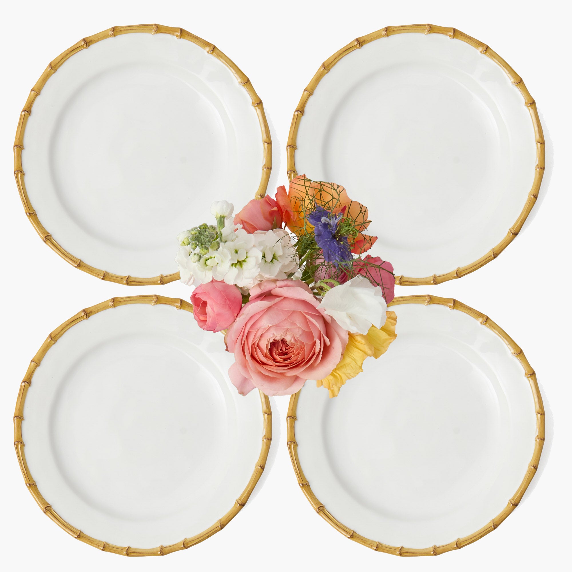 Nancy Bamboo Dinner Plate (Set of 4)