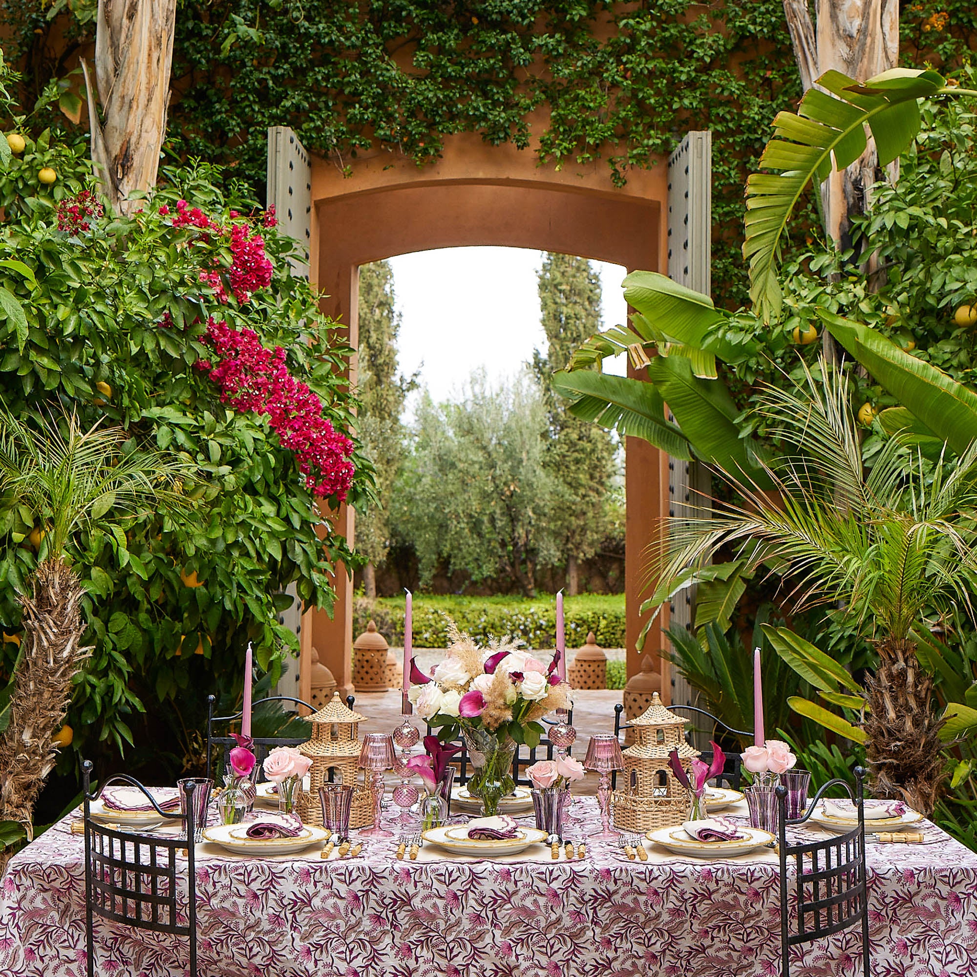 Camille Peony Candle Set– Mrs. Alice