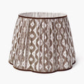 Chocolate Ikat Lampshade (40cm)