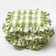 Green Gingham Ruffle Seat Pad Cushions (Set of 4)