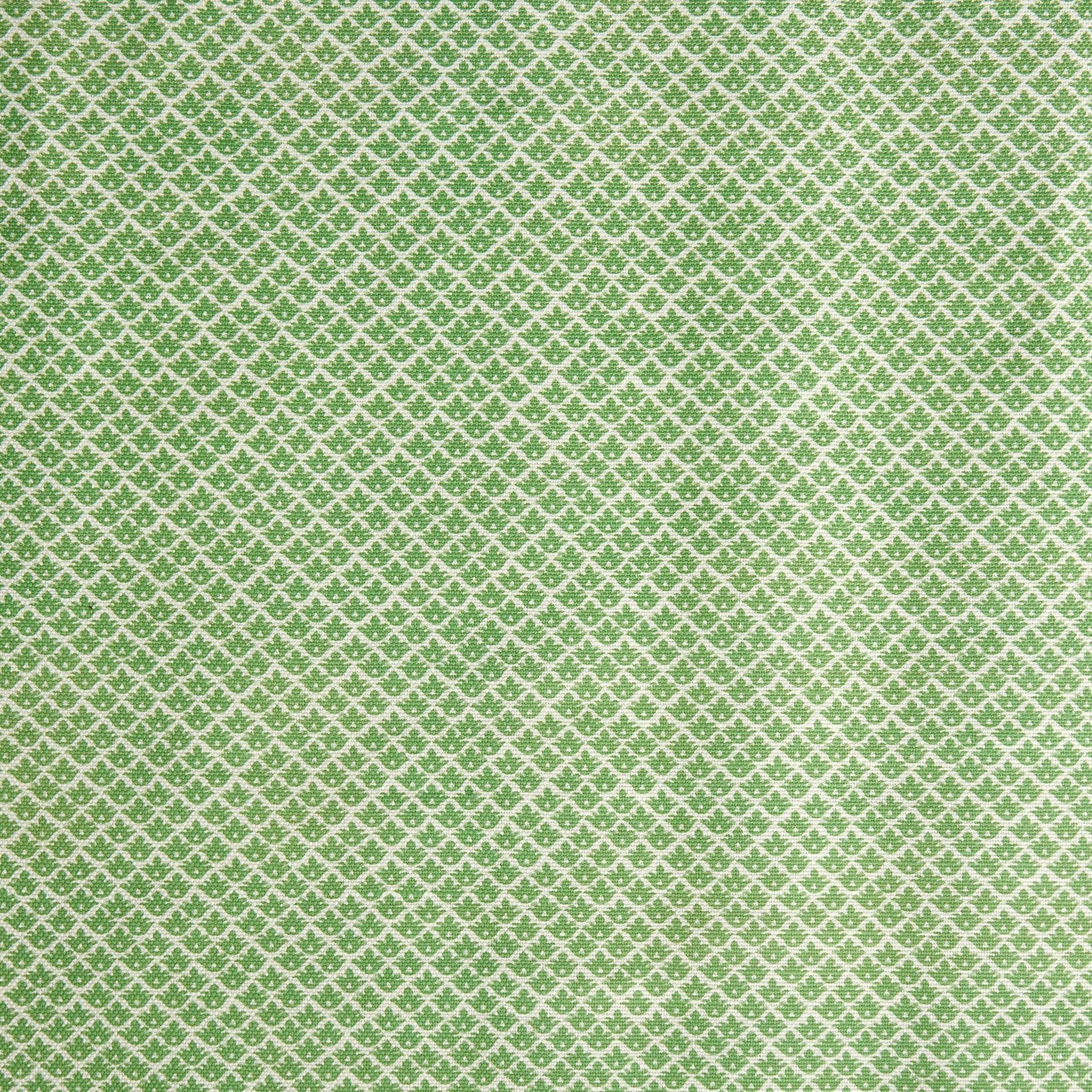Green Lotus Flower Fabric