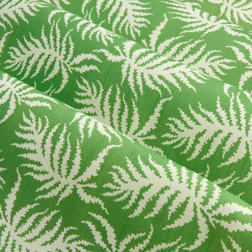Green Trailing Ferns Fabric