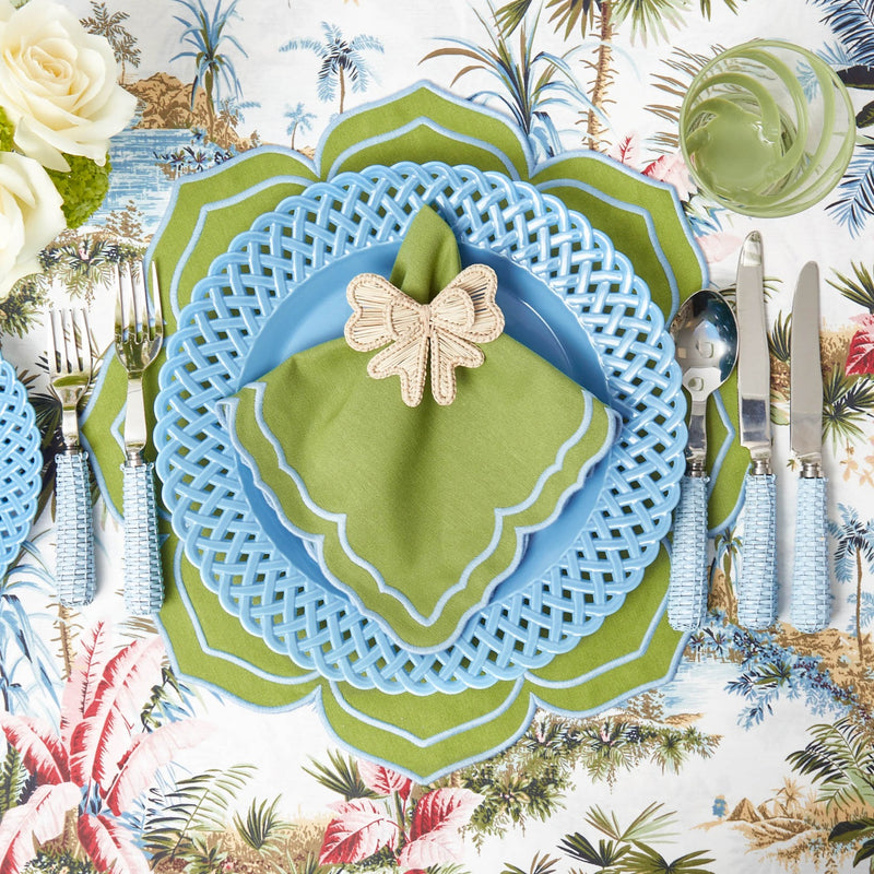 Wicker Napkin Bows (Set of 4)– Mrs. Alice