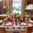 Mrs. Alice Christmas Tree Dinner Plate (Set of 4)