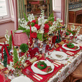Mrs. Alice Christmas Tree Dinner Plate (Set of 4)