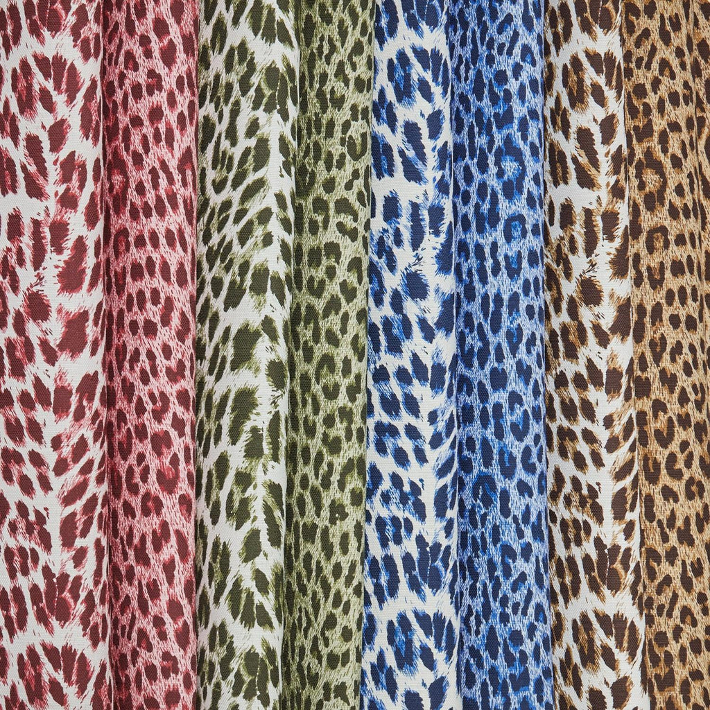 Green Cheetah Fabric