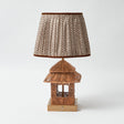 Rattan Rechargeable Pagoda Lamp