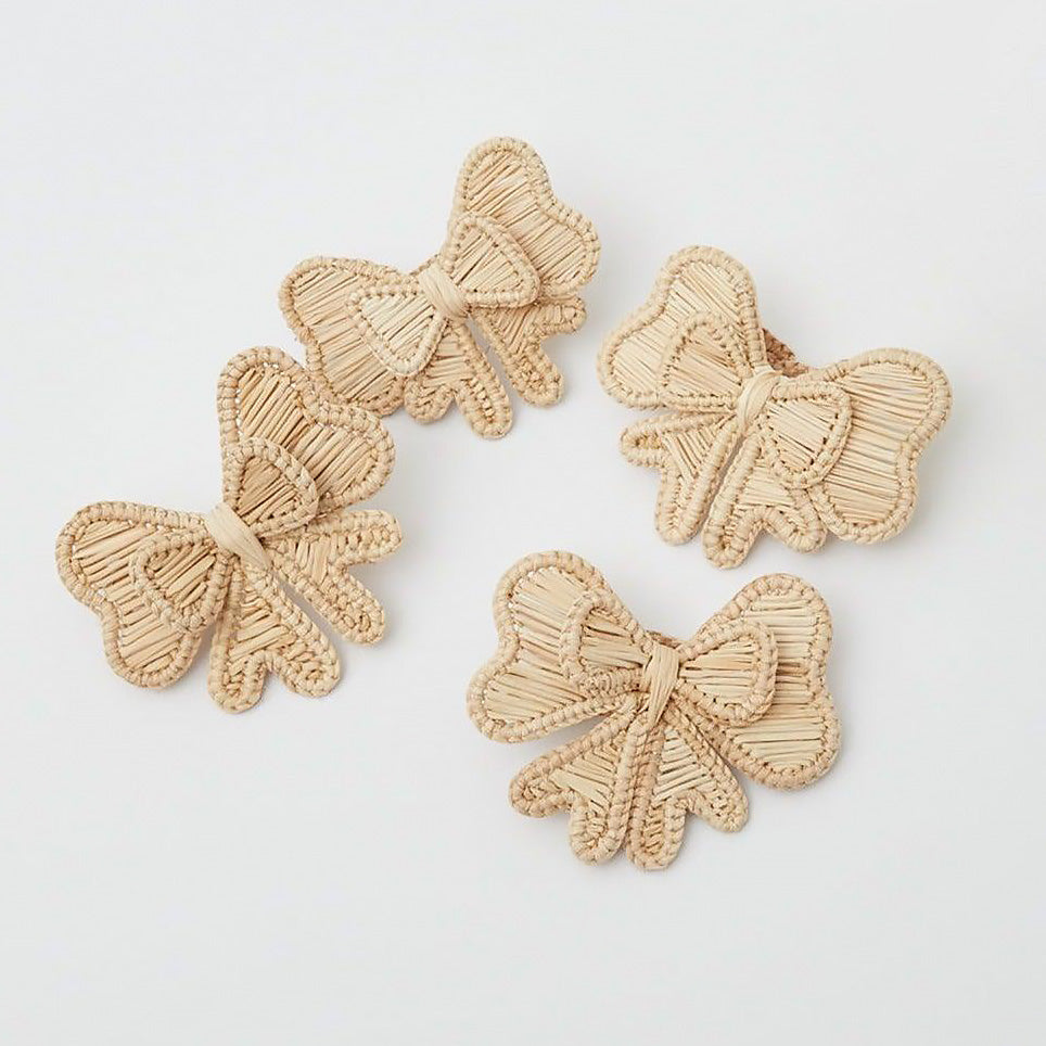 Rattan Napkin Bows (Set of 4)– Mrs. Alice