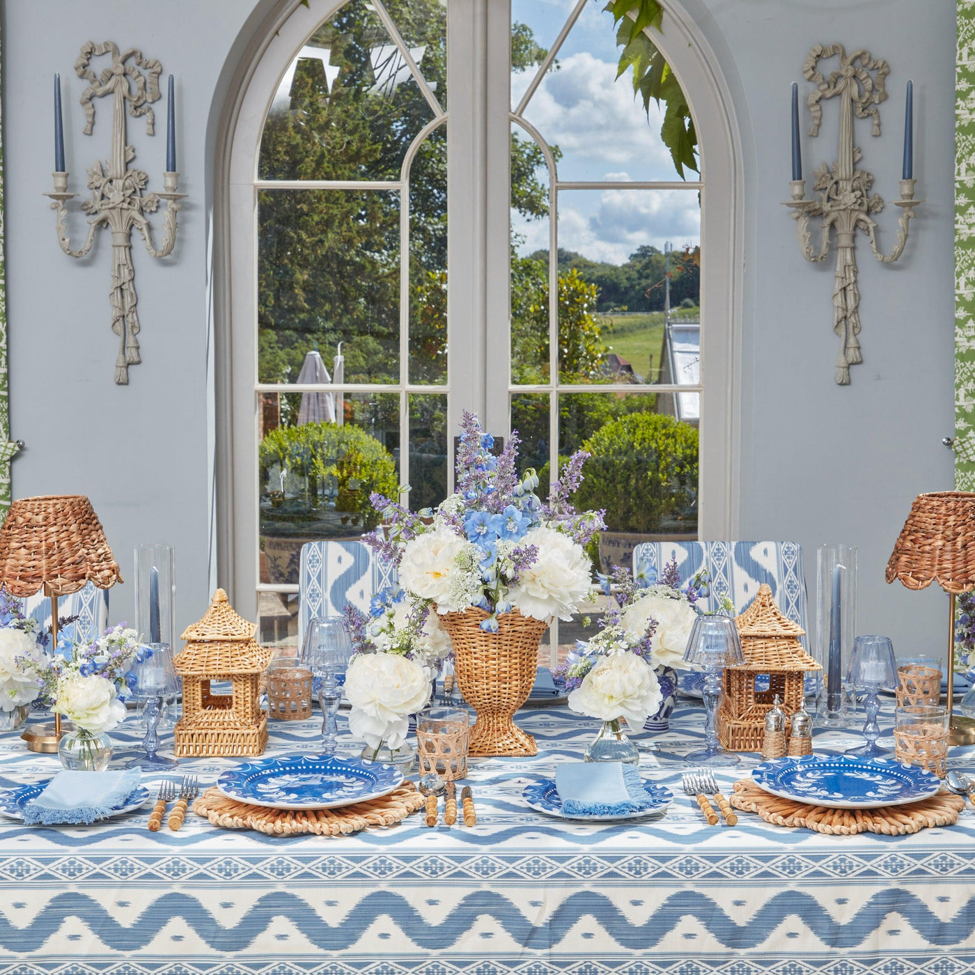 Rattan Salt & Pepper Set