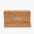 Rectangular Rattan Wall Sconce