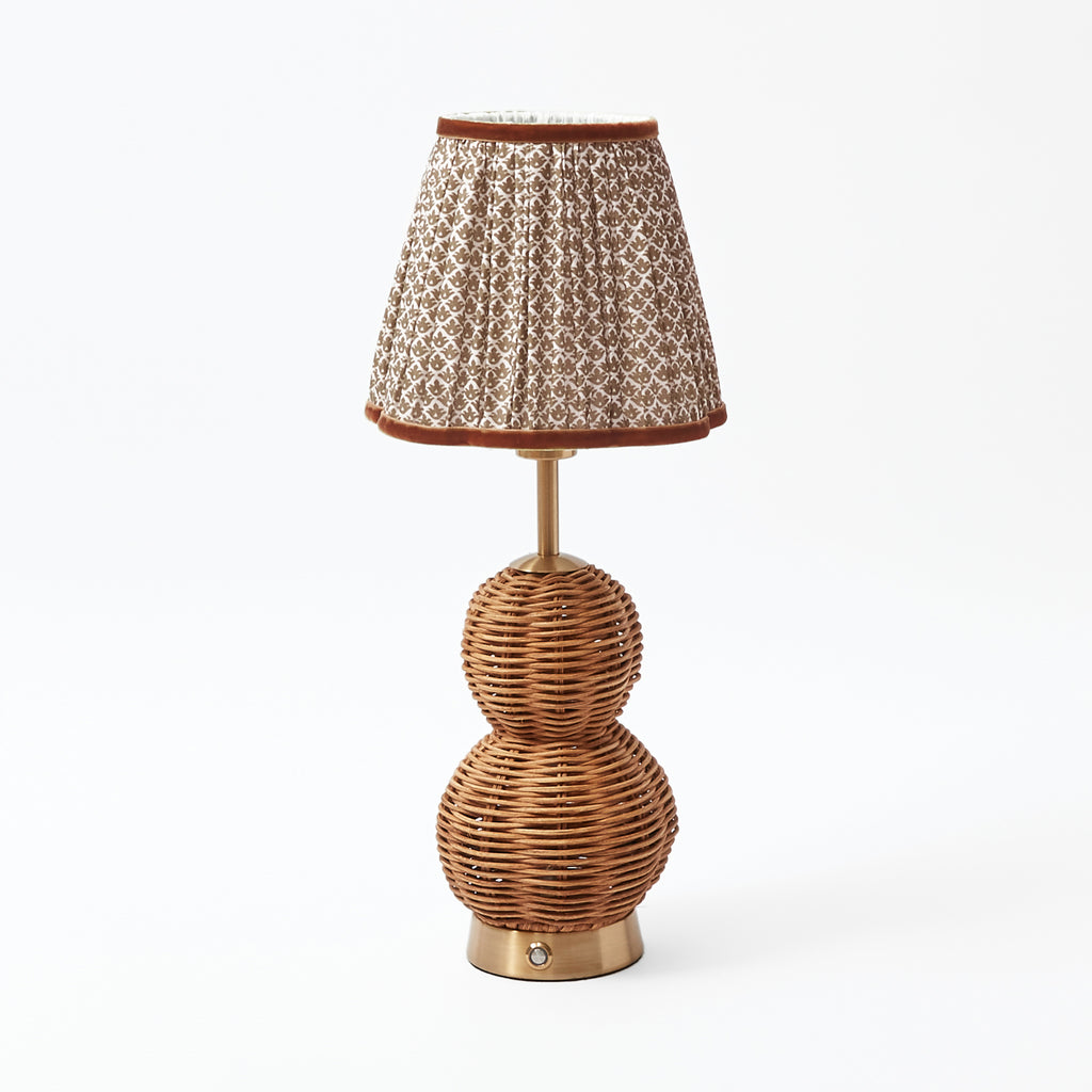 Rattan Bardot Rechargeable Lamp Stand – Mrs. Alice