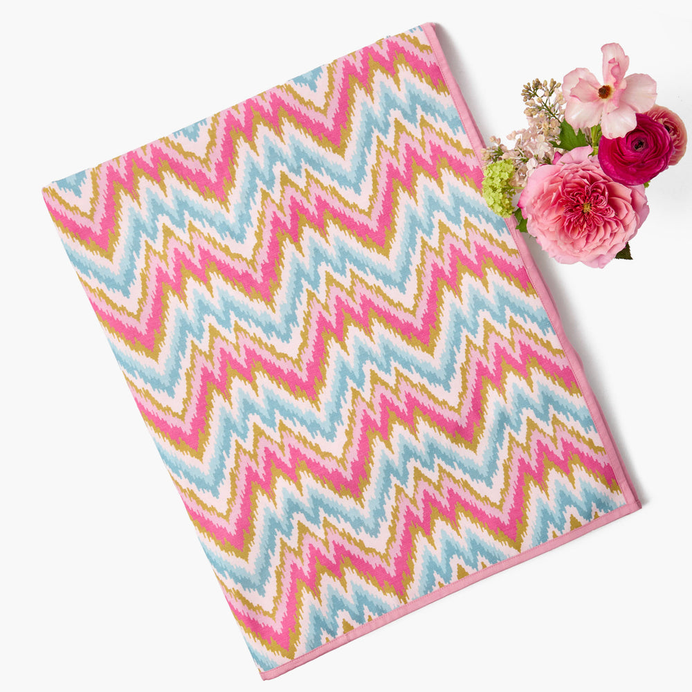 Magdalena Raspberry Tablecloth