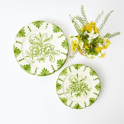 Seville Green Gardênia Starter Plate