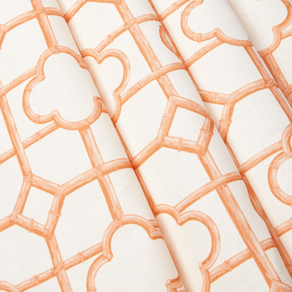 Soft Coral Shaded Bamboo Fabric