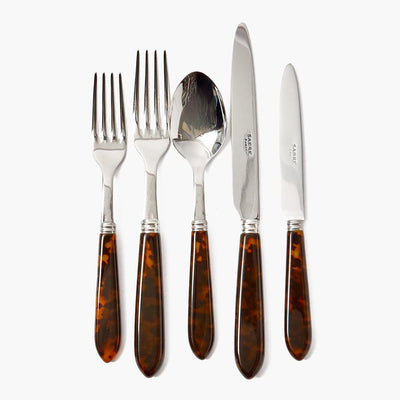 Tortoiseshell Cutlery (5 piece)